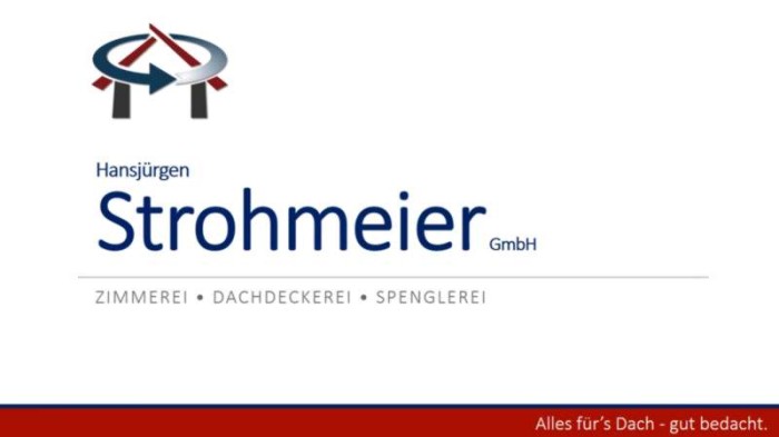 Hansjürgen Strohmeier GmbH – Alles fürs Dach – gut bedacht